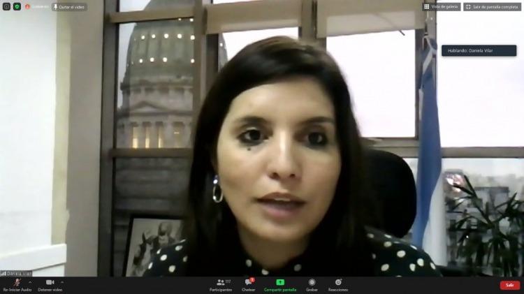 Daniela Vilar expuso sobre las sesiones remotas en la UNLZ - Política Argentina
