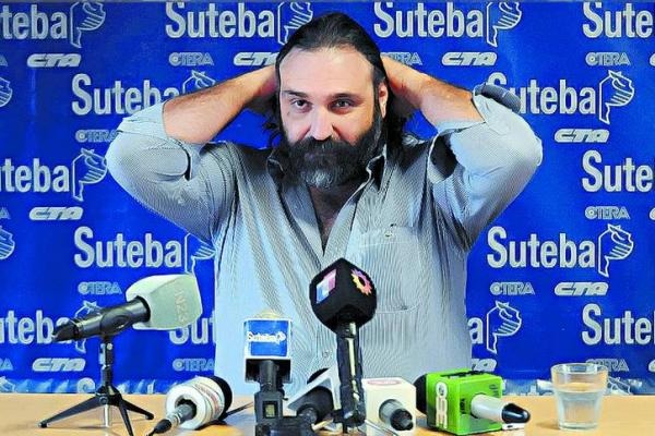 Baradel convoca a una marcha el jueves: “Si no hay paritaria, habrá ...
